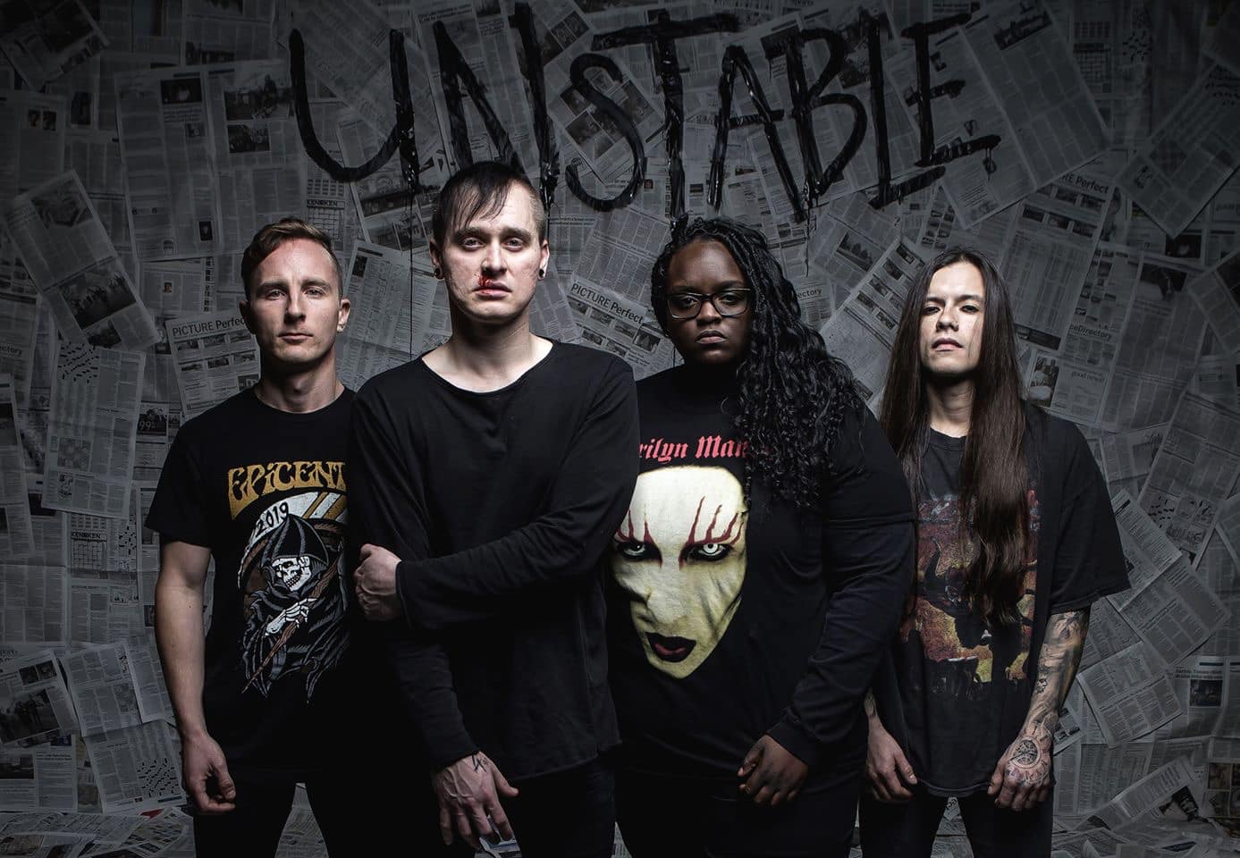 Tetrarch release music video for "Stich Me Up" - Chaoszine