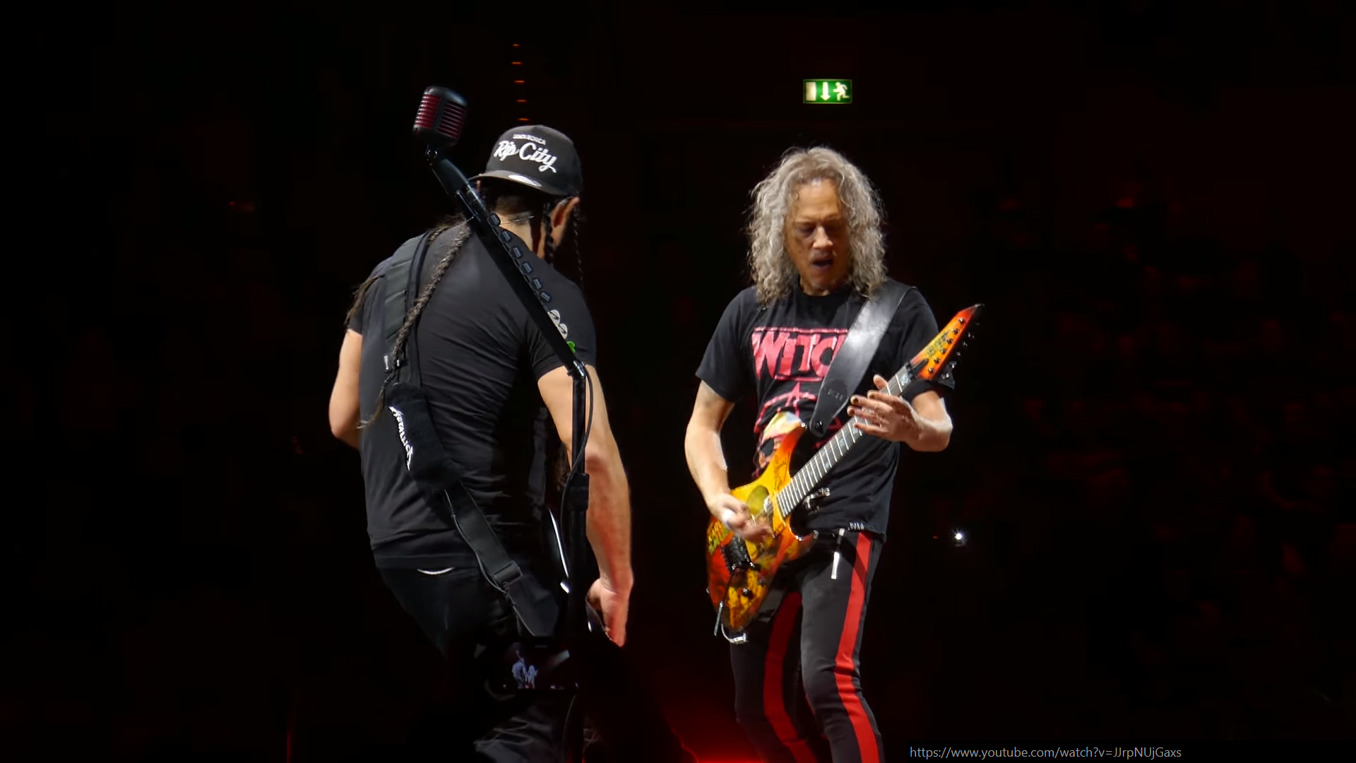 Metallica's Kirk Hammett and Robert Trujillo celebrate Halloween with ...