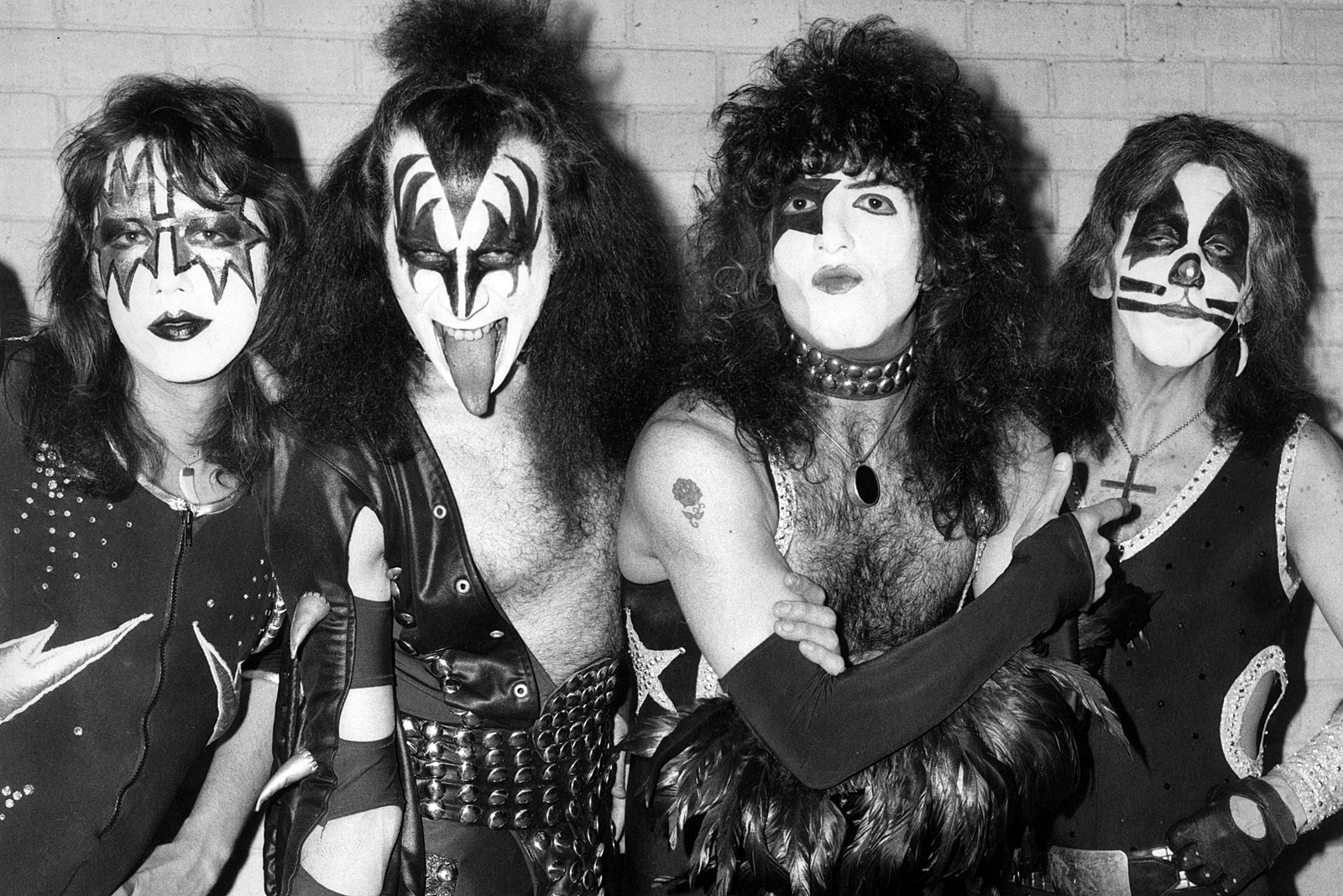 Kiss celebrates the anniversary of their last concert with pyro-packed ...