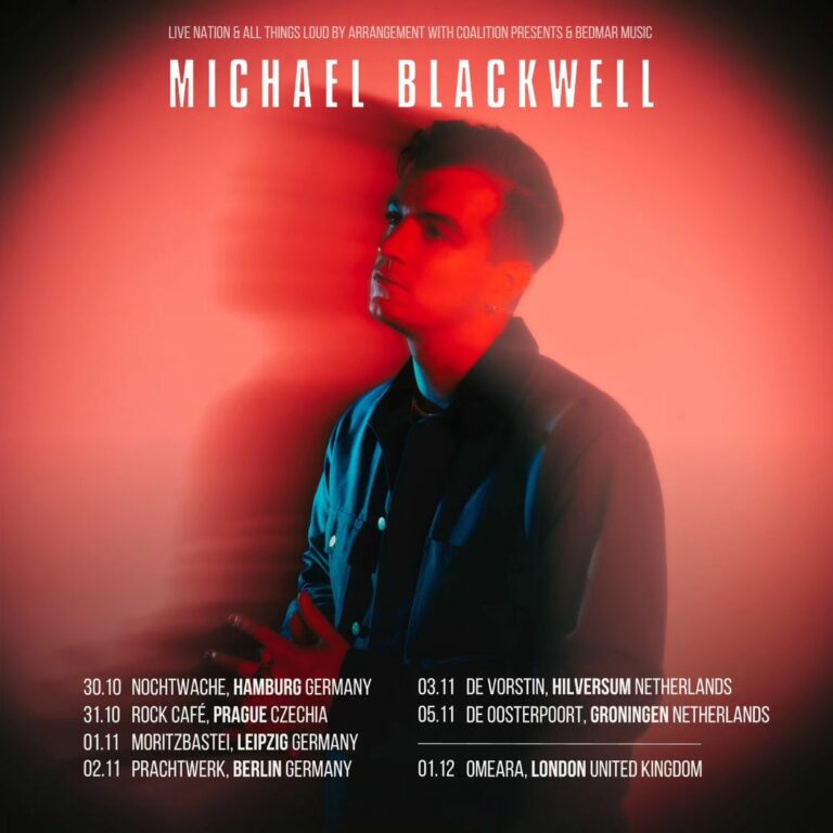Michael Blackwell announces October/November 2023 European tour - Chaoszine