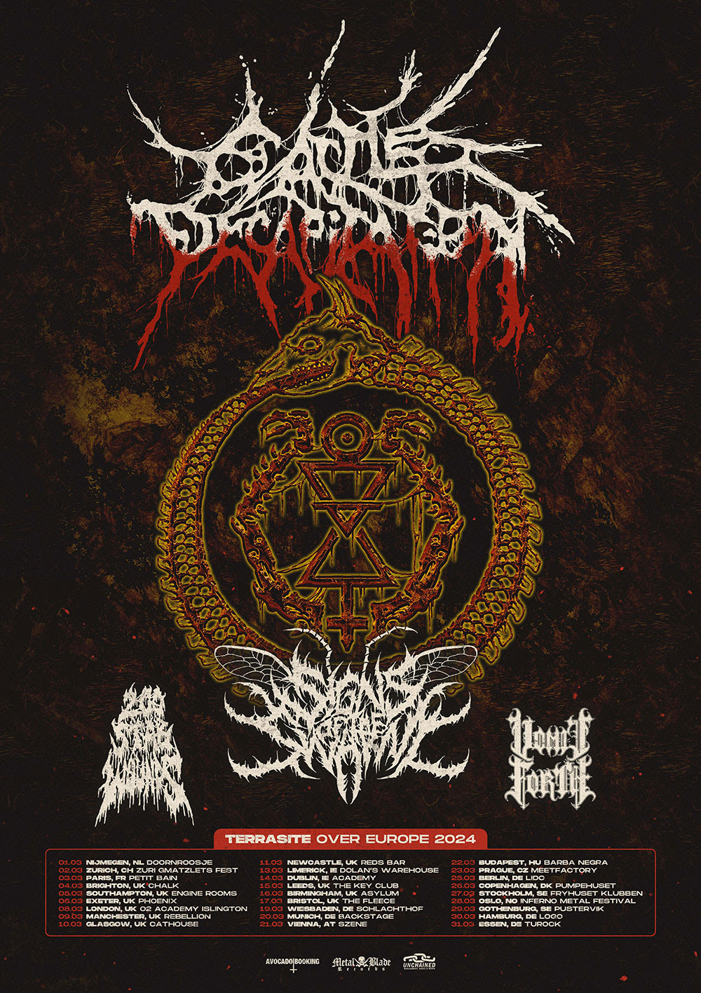 Cattle Decapitation announces European headline tour Terrasite Over ...