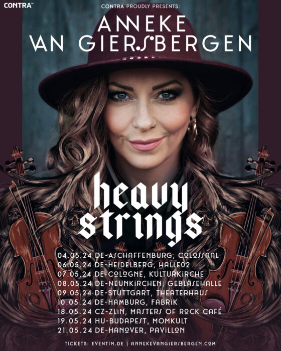 Anneke Van Giersbergen plots tour with Heavy Strings project - Chaoszine
