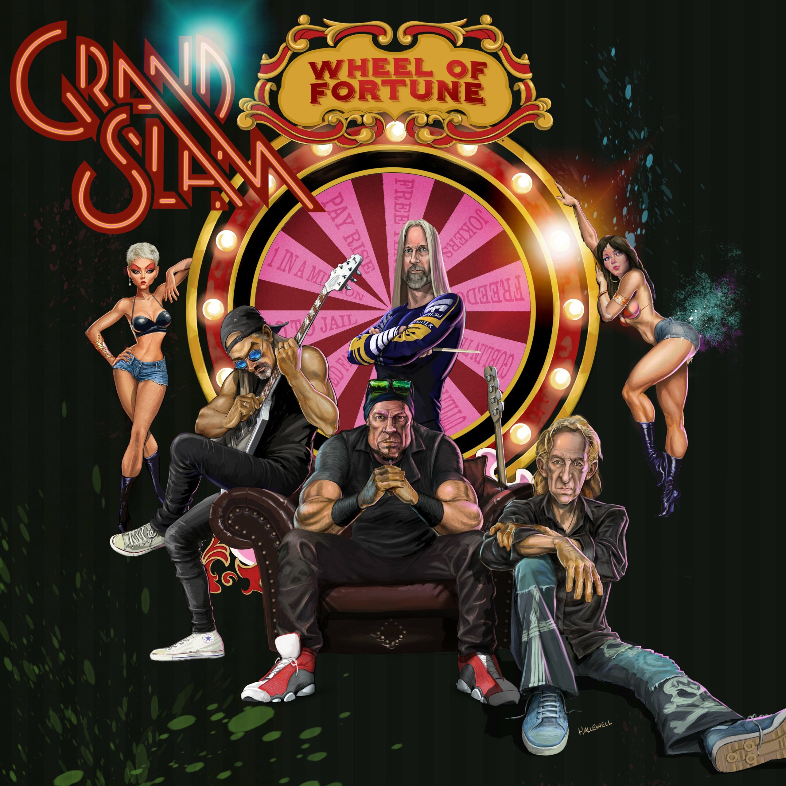 Grand Slam's new album "Wheel Of Fortune" out on 7th June - Chaoszine