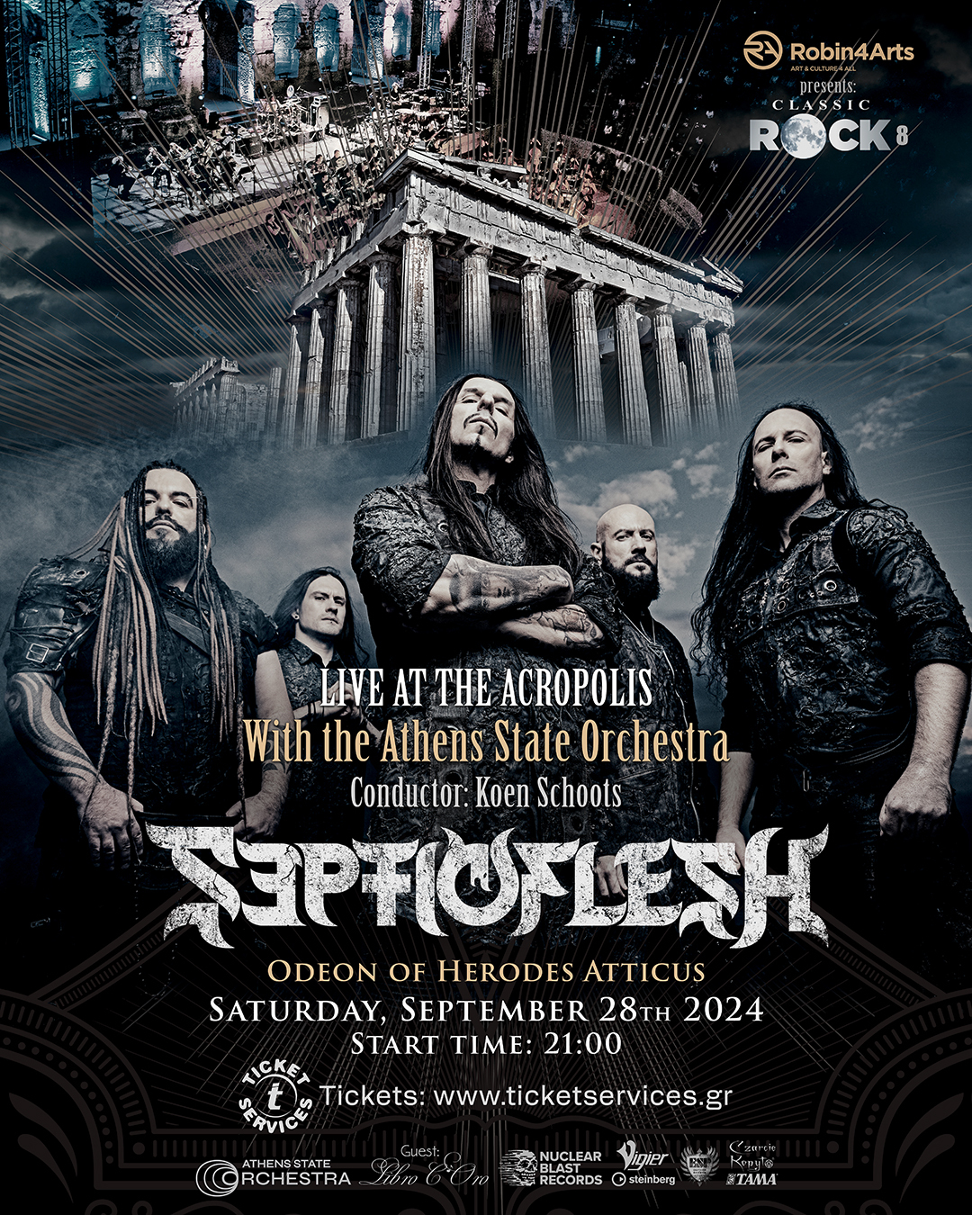 Septicflesh announce symphonic orchestra led metal concert live under ...