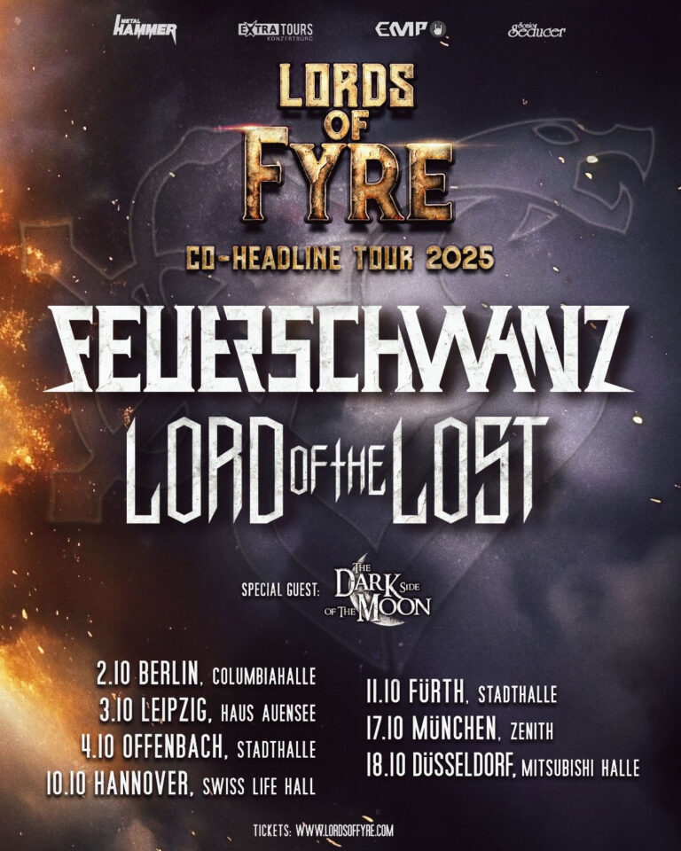 Lords of Fyre tour with Feuerschwanz and Lord Of The Lost - Chaoszine