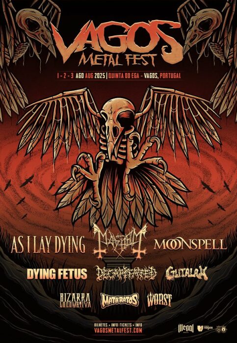 Portugal's Vagos Metal Fest announces first wave of bands for 2025 ...