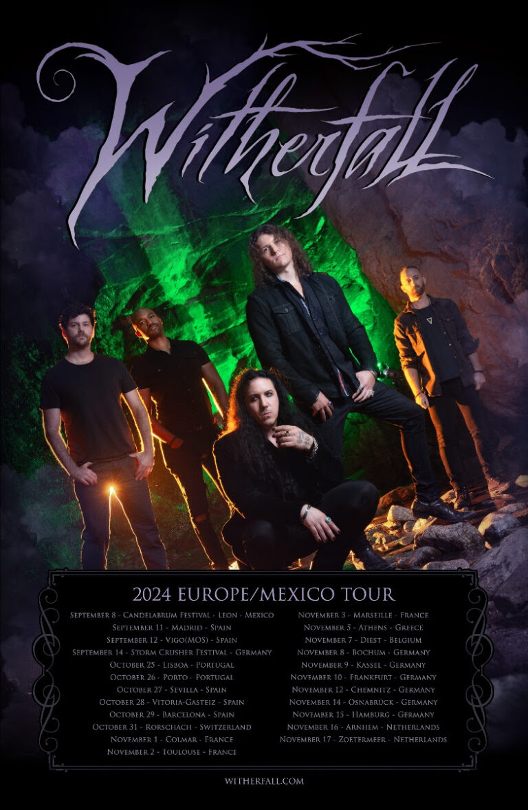 Witherfall release "Echoes" and start European tour with Angra - Chaoszine