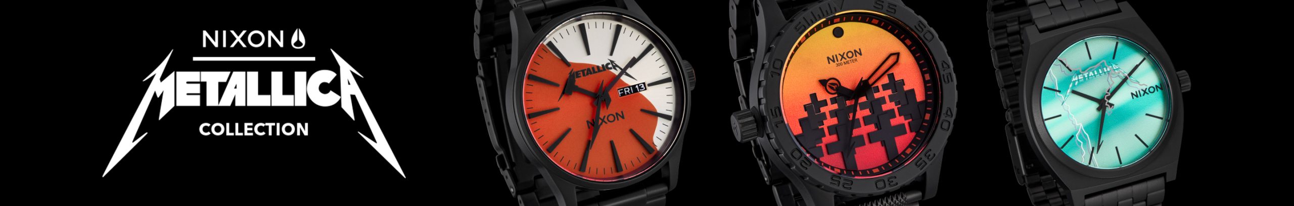 One more time: Metallica and Nixon reveal second limited-edition watch ...