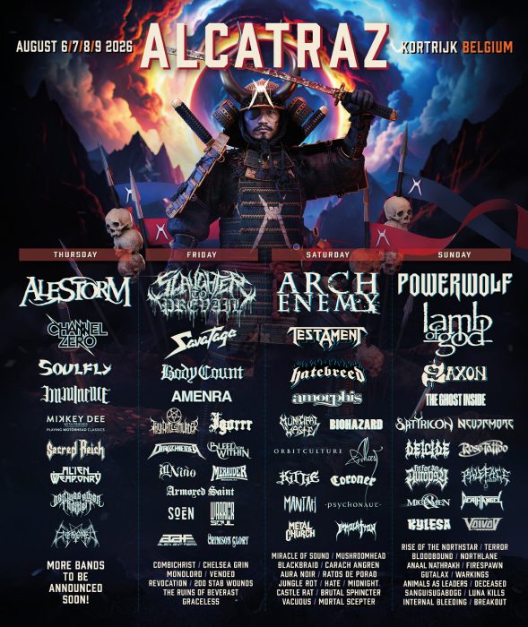 66 new names announced for Alcatraz 2026 - Chaoszine