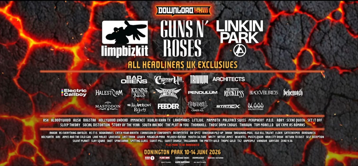 Download Festival reveals first wave of bands for 2026 edition - Chaoszine