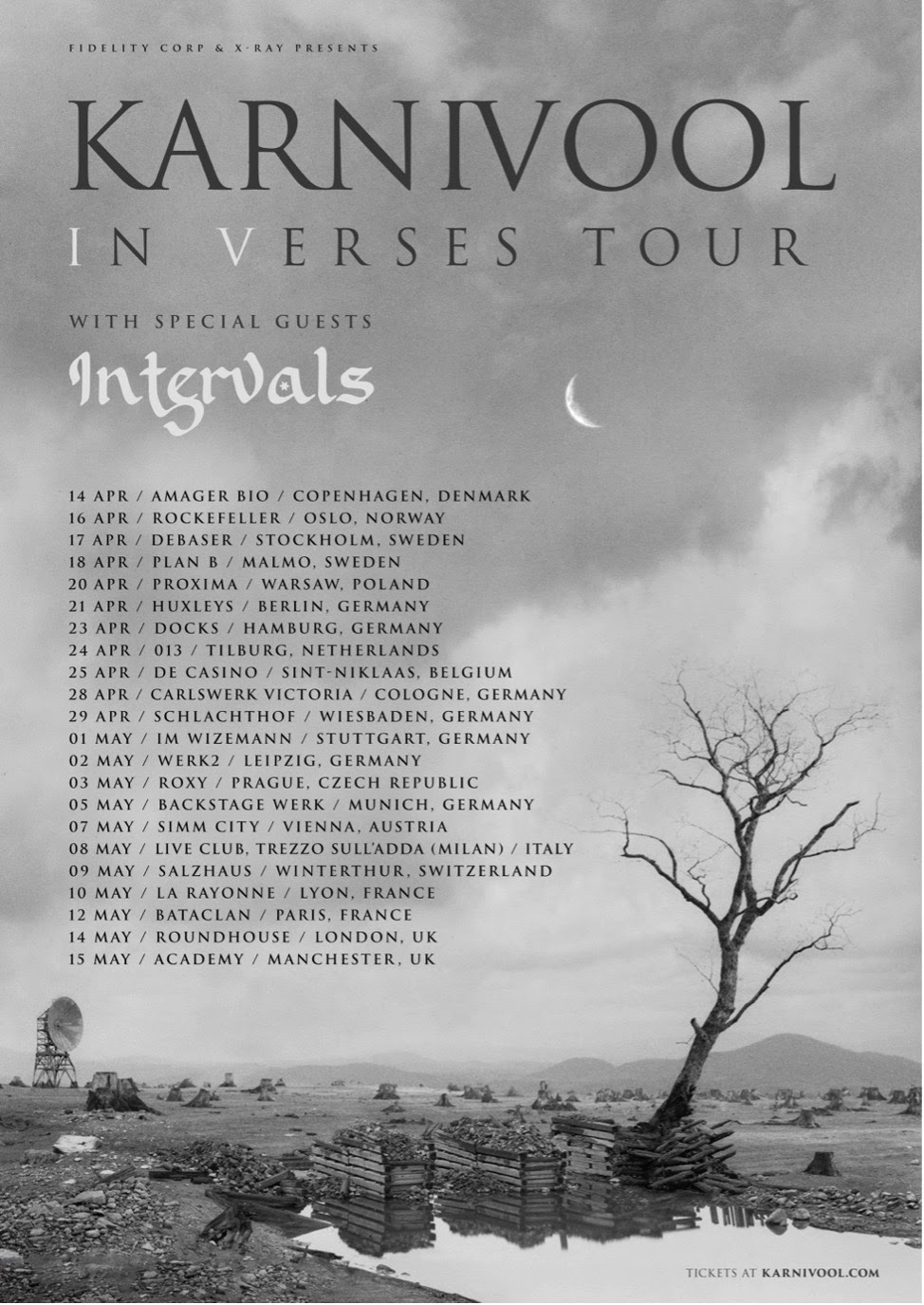 Karnivool announce "In Verses Tour" in April/May 2026 - Chaoszine