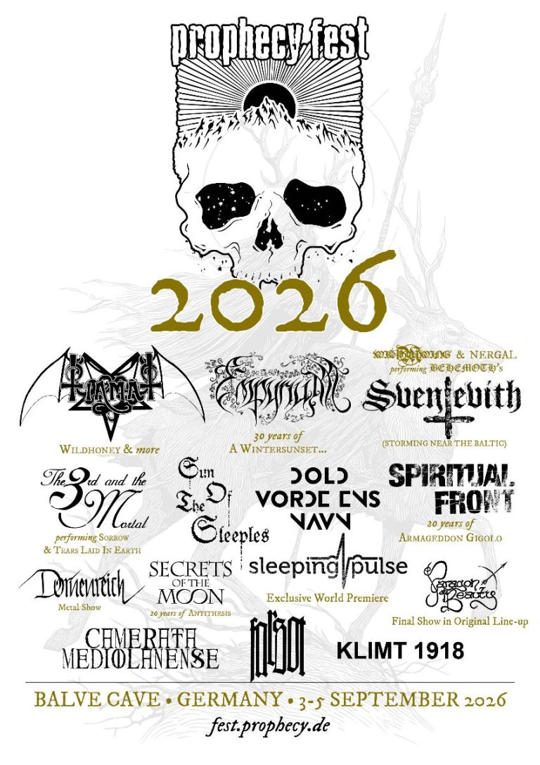 Prophecy Fest 2026 announces Behemoth frontman Nergal & Misþyrming to ...