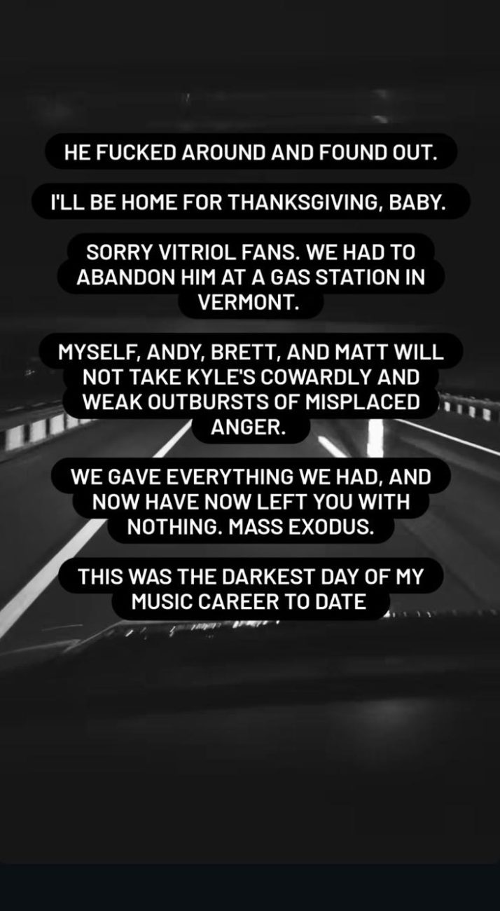 Today's drama has been about Vitriol - here's what happened - Chaoszine