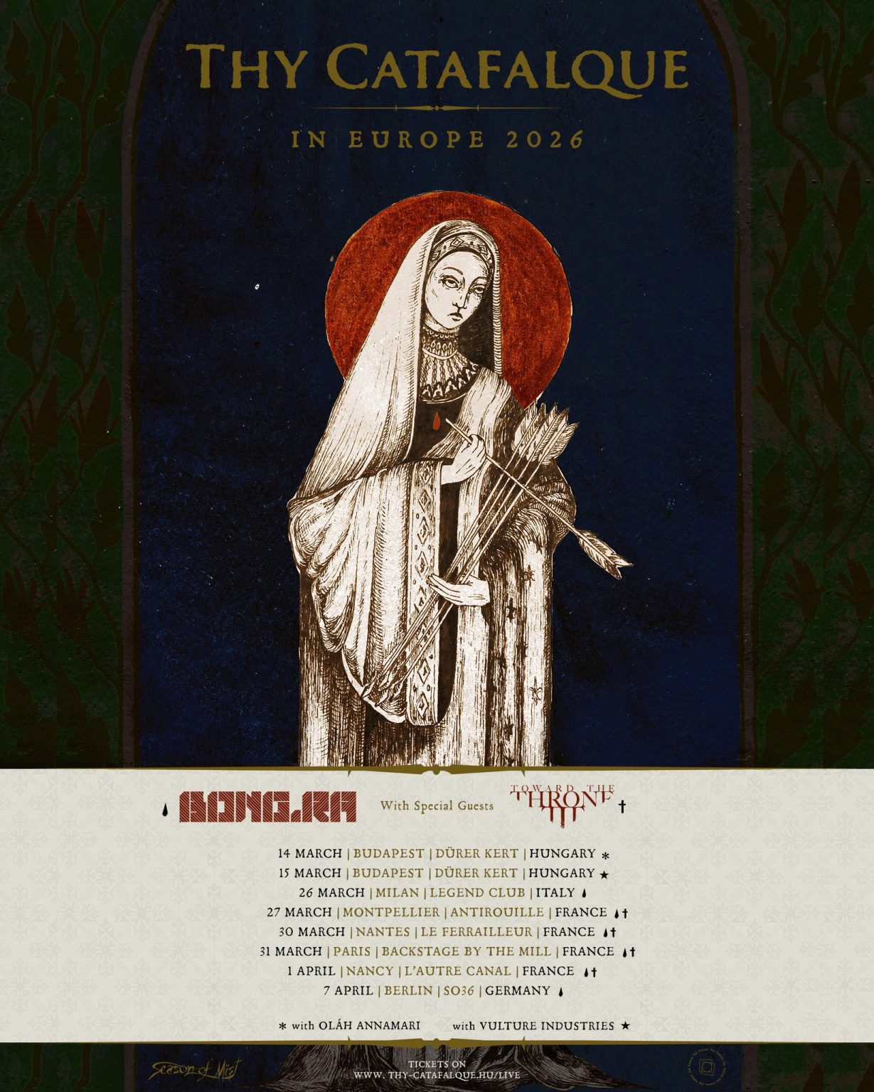 Thy Catafalque announce European tour in 2026 - Chaoszine